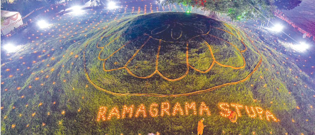 Ramgram Stupa, housing Lord Buddha's relics, awaits conservation ...